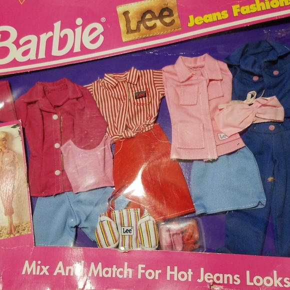 Other | 1995 Mattel 6838 Barbie Lee Jeans Fashion Mix | Poshmark